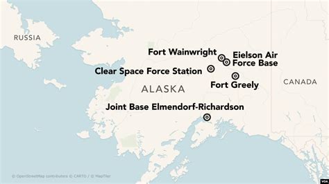 Air Force Bases Map Usa