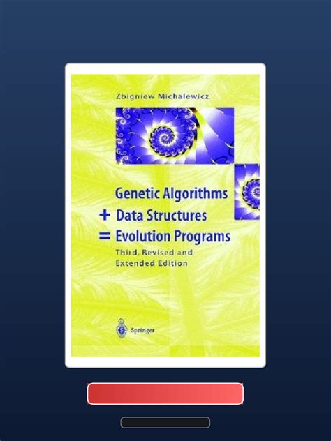 Genetic Algorithms Data Structures Evolution Programs Full Download