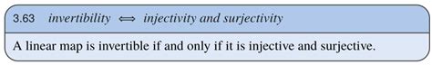 Linear Algebra The Inverse Of An Injective Function Mathematics