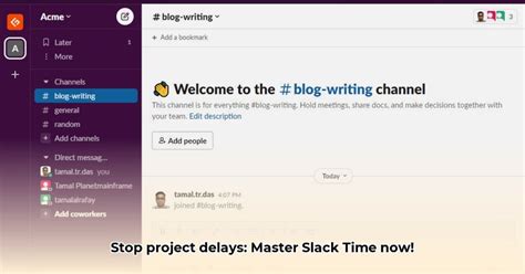 Master Project Slack Time Avoid Delays Now Lifestyle And Productivity