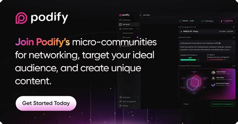 Podify Grow Your Network With Ai Driven Tools And Micro Communities