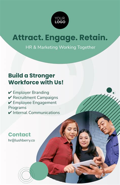 Free HR Poster Templates Editable And Printable