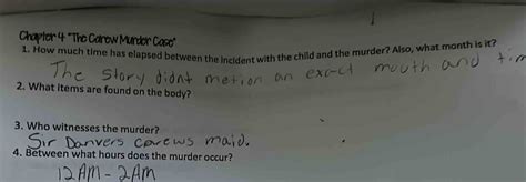Solved Chapt 4 The Carew Murder Case 1 How Much Time Has Elapsed
