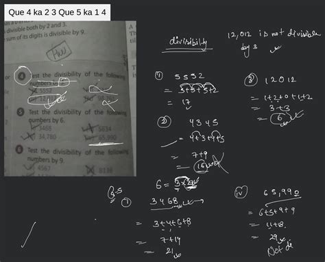 Divisible Both By 2 And 3 Sum Of Its Digits Is Divisible By 94 Test