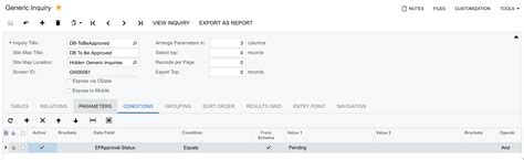 Gi To Identify The Pending Approval Ap Invoice Based On A Specific User • Acumatica Generic