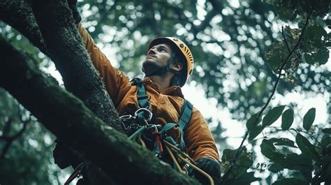 Free Climber In Tree Image Climber Tree Forest Download At Stockcake