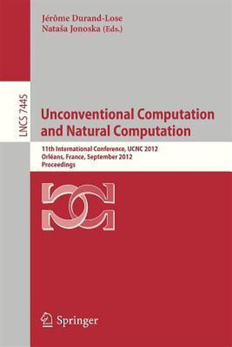 Theoretical Computer Science And General Issues Unconventional