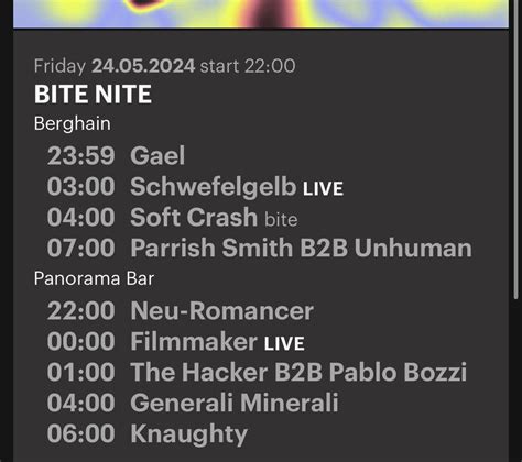 Bite Nite Timetable 2405 Rberghaincommunity