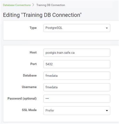 Database Connections · Gitbook