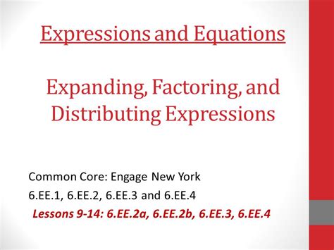 Factoring Expressions Worksheet 6th Grade Identifying Parts Of An