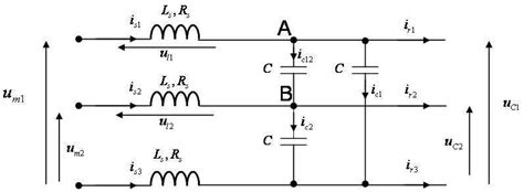 Three Phase LC Filter Download Scientific Diagram