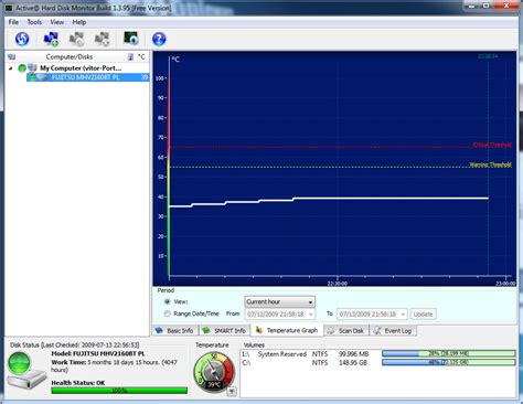 Active Hard Disk Monitor 1 3 95