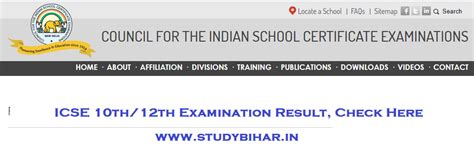 ICSE ISC Examination Result Will Be Declare Today At PM Check Here Study Bihar