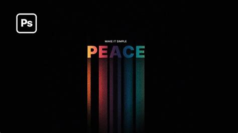 Quick Photoshop Tutorial Long Gradient Shadow Text Effect Youtube
