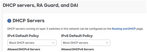 Solved Dual Stack Settings The Meraki Community