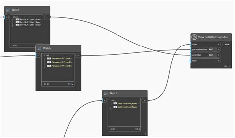 Copying Multiple View Filters Between Templates Revit Dynamo