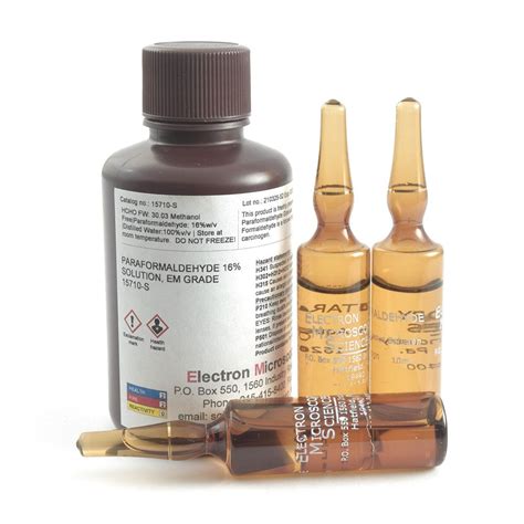 Formaldehyde Paraformaldehyde 16 Aqueous Solution Dg Proscitech