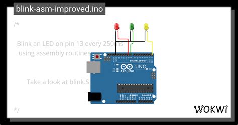 Copymicro Pitblinks 3 Led Copy Wokwi Esp32 Stm32 Arduino Simulator