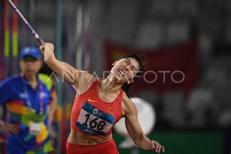 Atletik Lempar Lembing Putri Final Antara Foto