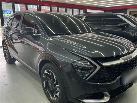 인천 2022 신형 스포티지 신차패키지 썬팅 루마버텍스 보조배터리 블랙박스 신차검수 서비스 네이버 블로그