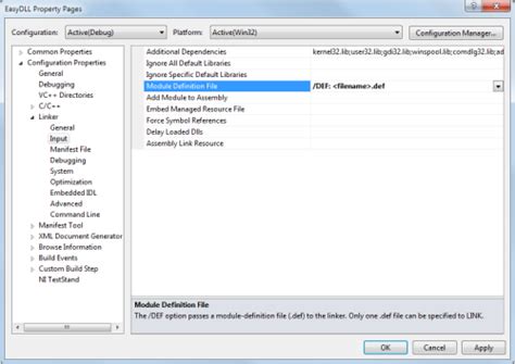 Building Dlls With Microsoft Visual C For Use In Labview Ni