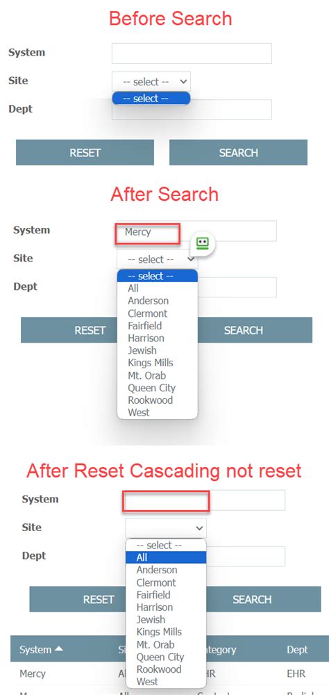 Caspio How To Add Reset Button In Forms Working In Report But Oddly