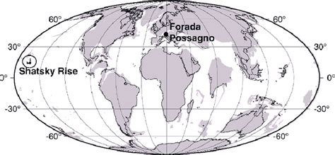 Map Showing Early Eocene Paleogeography Hay And Others 1999 And