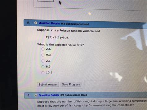 Solved Suppose X Is A Poisson Random Variable And F2f1