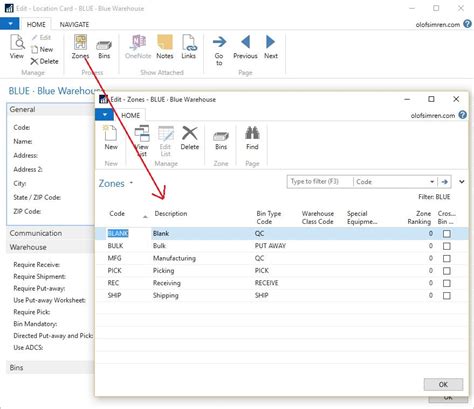 Activate WMS Functionality Olof Simren Microsoft Dynamics NAV Business Central Blog