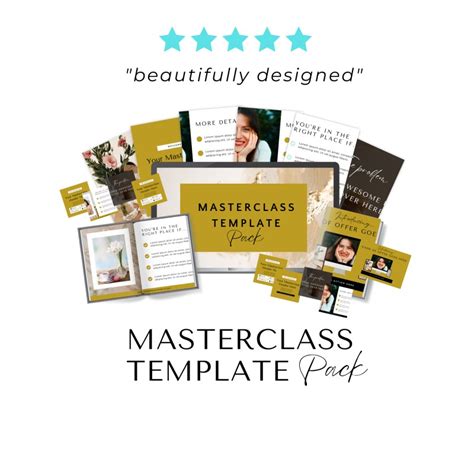 Buy Masterclass Template Pack By Abigail Dzama Anderson On Selar
