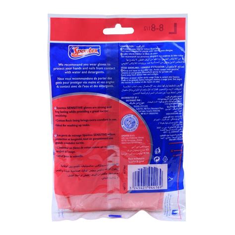 Purchase Spontex Sensitive Hand Gloves Large Online At Best Price In