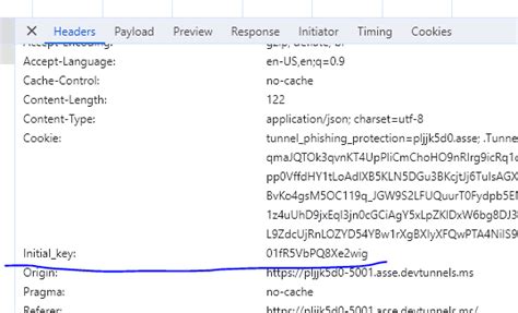 Request Headers Is Not Woking On Visual Studio Dev Tunnel Stack Overflow