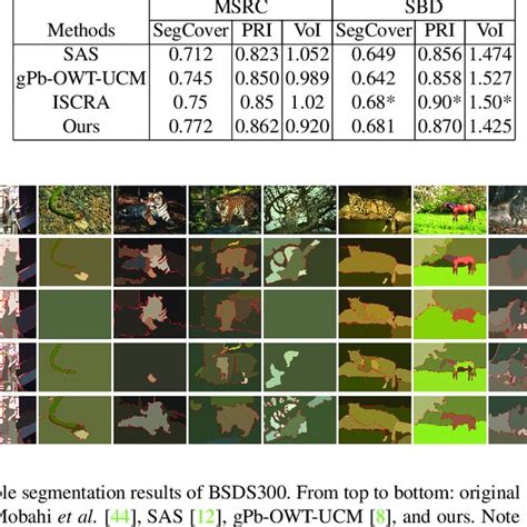 performance comparisons of msrc and sbd datasets download table