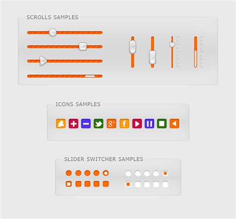 UI Elements On Behance