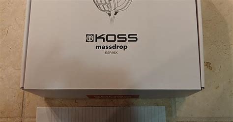 Massdrop X Koss Esp95x Electrostatic System Album On Imgur