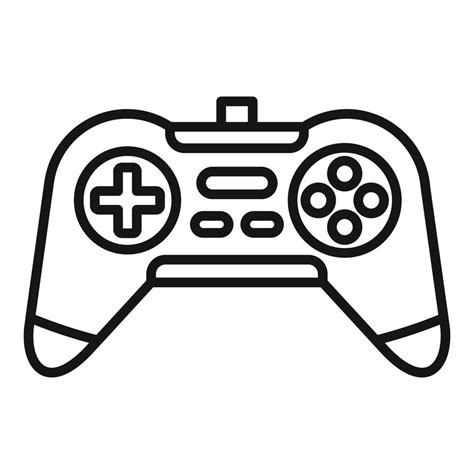 Joystick Icon Outline Style 14649444 Vector Art At Vecteezy