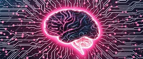 A Neural Interface Chip Illustrating Brain Computer Interaction Concept Premium Ai Generated Image