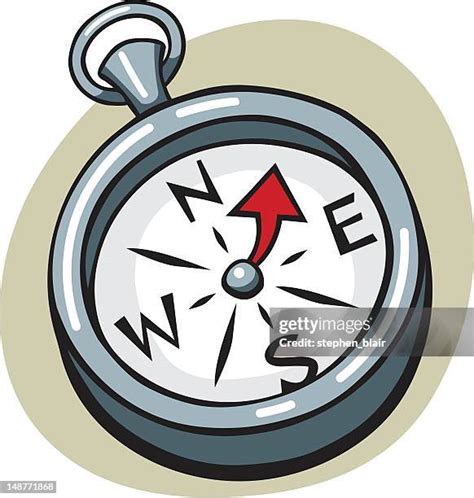 Compass Cartoon Photos And Premium High Res Pictures Getty Images