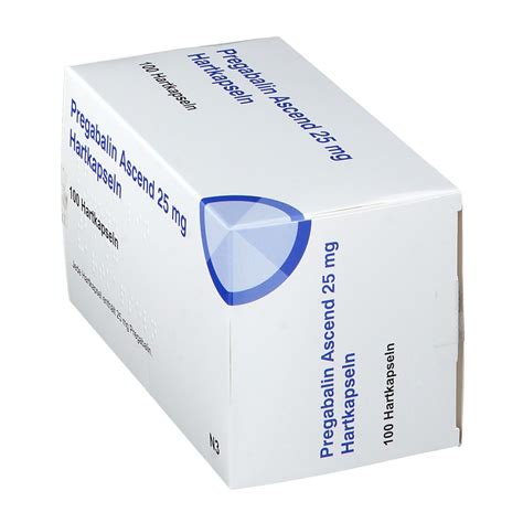 Pregabalin Ascend 25 Mg 100 St Mit Dem E Rezept Kaufen Shop Apotheke