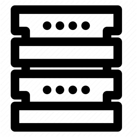 Database Hosting Server Icon
