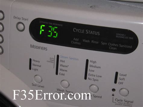 Maytag Neptune Washer Repair And More F Error Code Kenmore Elite HE T Repair Kit And Advice