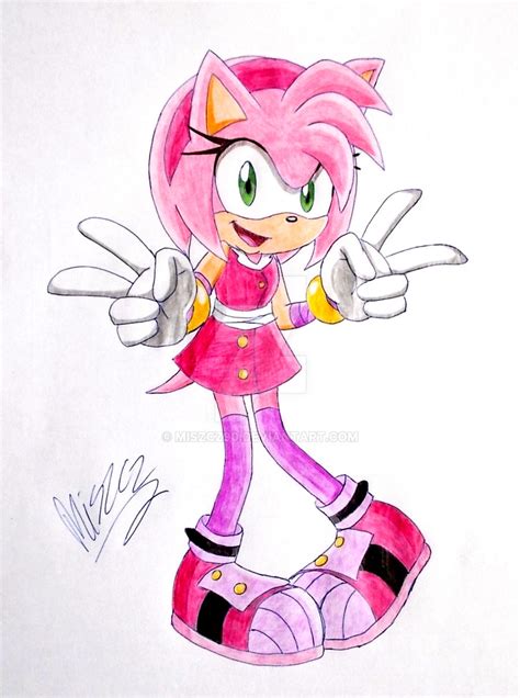 Amy Rose Boom By Miszcz On Deviantart