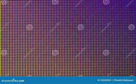 Closeup LED Lights Bulb Diode From LED TV Or LED Monitor Screen Stock Image Image Of Lamp