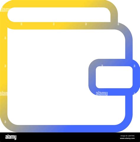 Wallet Pixel Perfect Gradient Linear Ui Icon Stock Vector Image And Art Alamy