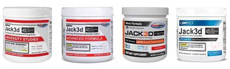 USPlabs Jack3d - Die verschiedenen Versionen - GANNIKUS.de