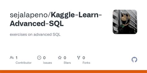 Github Sejalapeno Kaggle Learn Advanced Sql Exercises On Advanced Sql