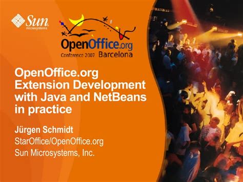 Extension Development With Java And Netbeans In Practice Odp