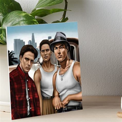 3 Vatos Locos Chicano Art Board Print For Sale By Cat Poe