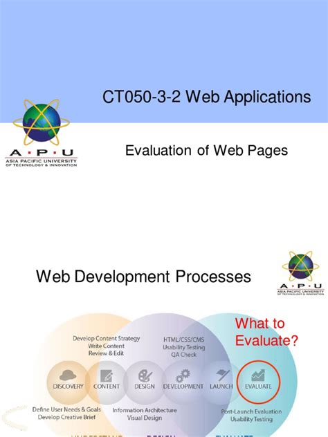 09 Ct050 3 2 Evaluation Of Web Pages Slides Download Free Pdf Websites World Wide Web