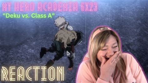 My Hero Academia X Deku Vs Class A Reaction Review Youtube